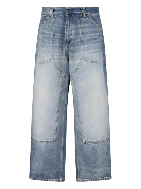 Carhartt Work In Progress Cotton Workwear Jeans