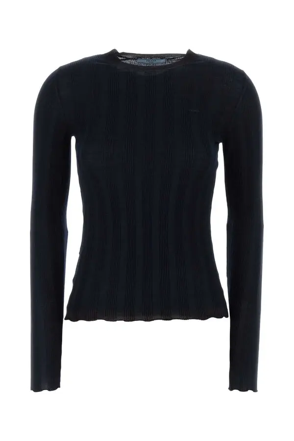 Prada Wool-blend Knit Sweater