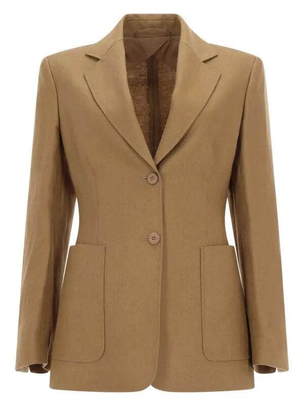 Max Mara Tailored Linen Blazer