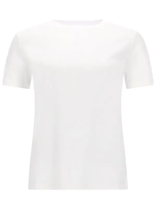 Max Mara 100% Cotton T-shirt - White