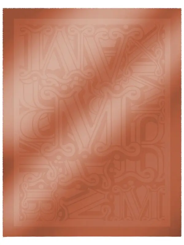 Max Mara Cotton Jacquard Scarf