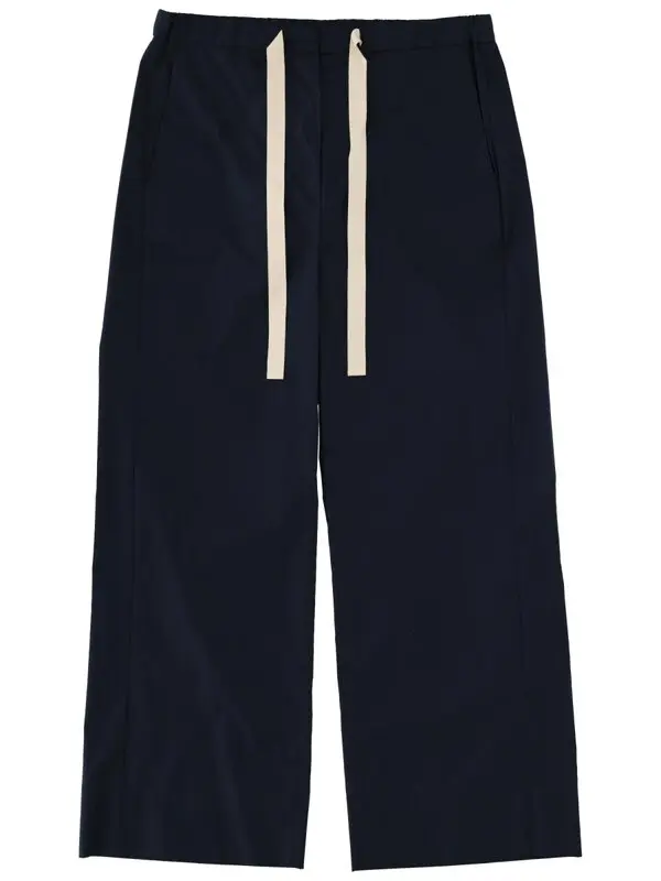 Max Mara Silver Cotton Pants