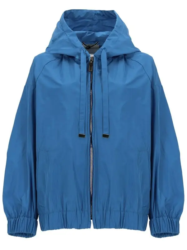 Max Mara Oversized Mini Taffeta Jacket