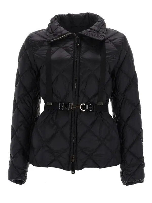 Max Mara Quilted Jacket With Belt