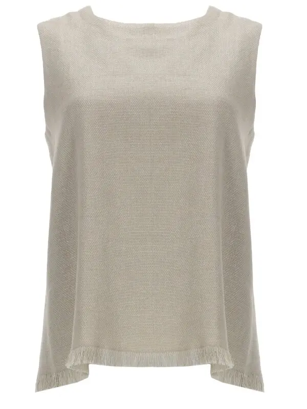Max Mara Anika Linen Top