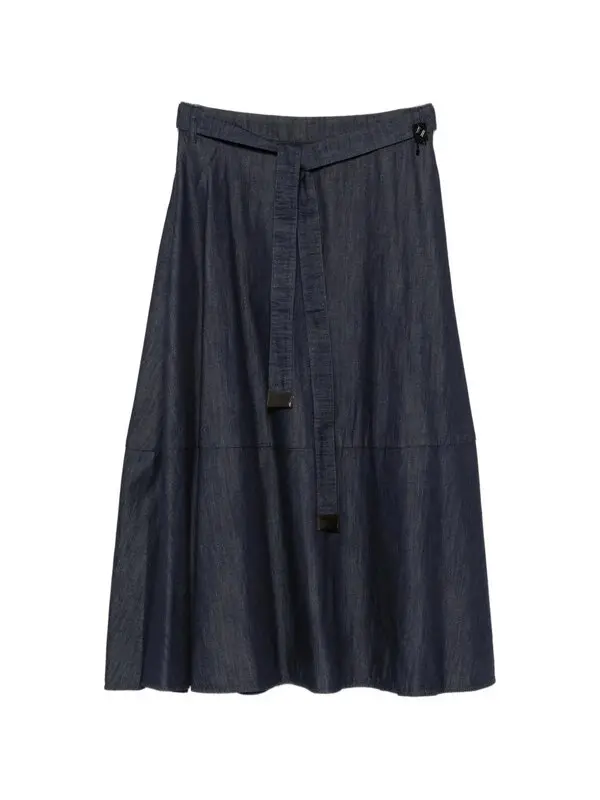Max Mara Cotton Denim Skirt