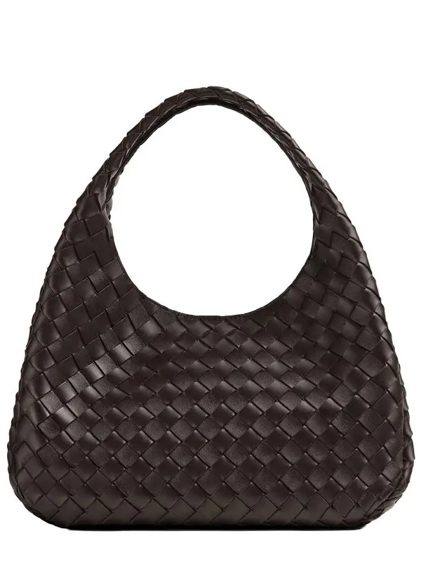 Bottega Veneta Bell Leather Shoulder Bag
