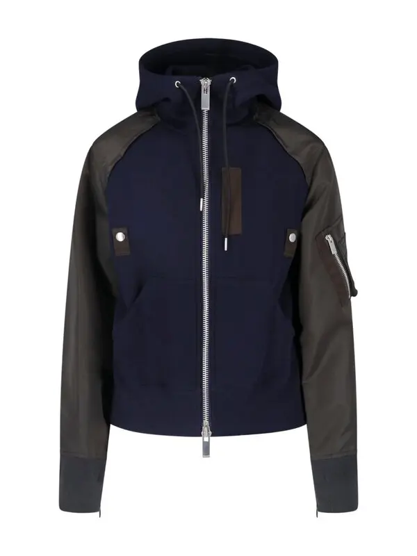 Sacai Contrast Panel Statement Jacket