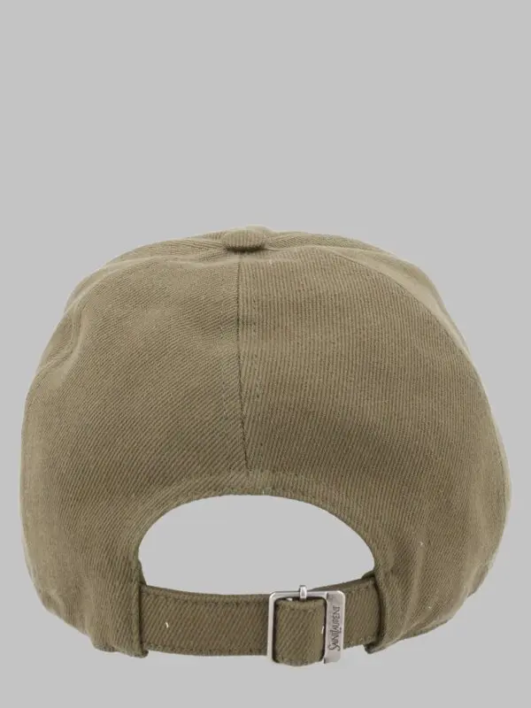 Saint Laurent Cotton Baseball Hat