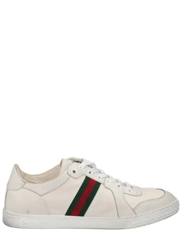 Gucci Stretch Leather-effect Sneaker