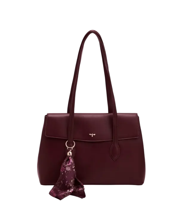 FABLE ENGLAND Romilly Shoulder Bag - Red