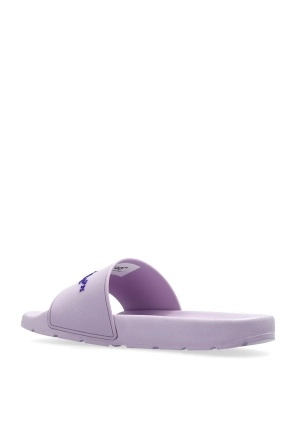 Off-White Logo Embossed Slip-on Slides