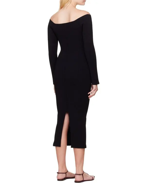 Khaite Long-sleeved Knitted Dress