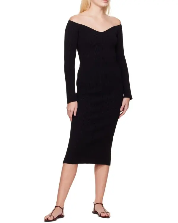 Khaite Long-sleeved Knitted Dress