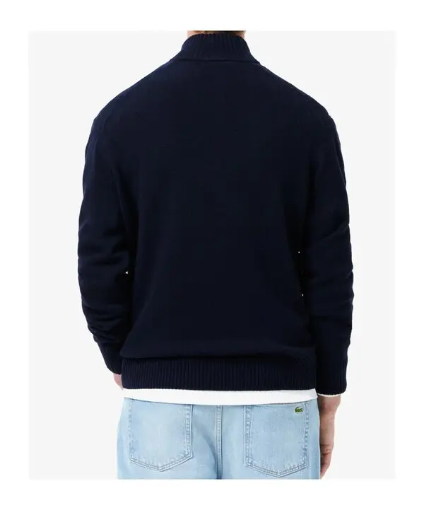 Lacoste Zipped High Neck Jumper