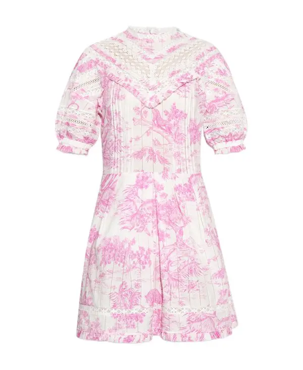 Zadig&Voltaire Graphic-print Puff-sleeve Dress