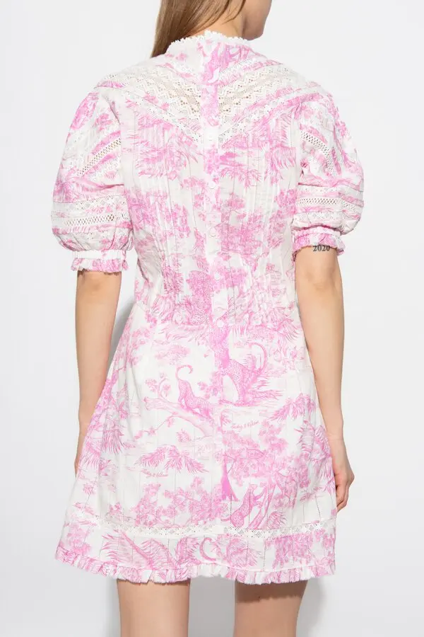 Zadig&Voltaire Graphic-print Puff-sleeve Dress