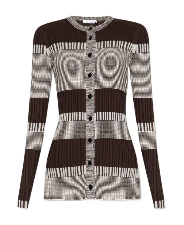 Proenza Schouler Mini Stripe Cardigan