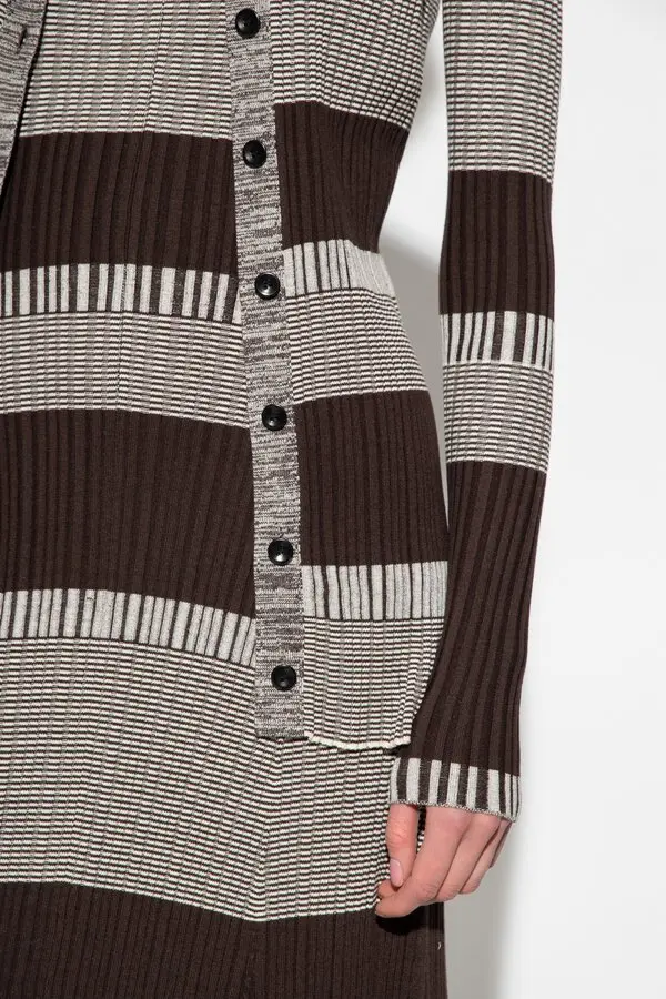 Proenza Schouler Mini Stripe Cardigan
