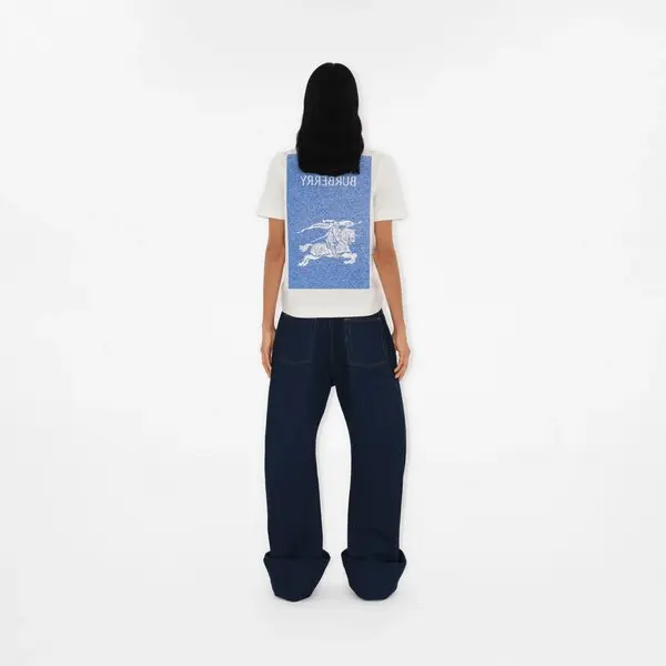 Burberry Equestrian Knight Cotton T-shirt