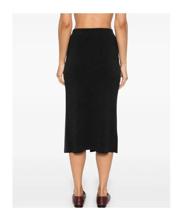 P.a.r.o.s.h Draped Midi Skirt