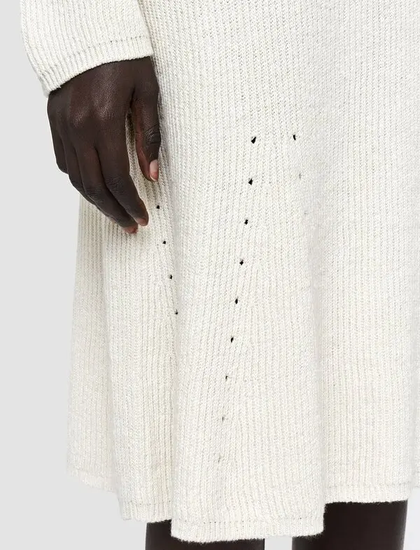 JOSEPH Ribbed Knit Midi Skirt