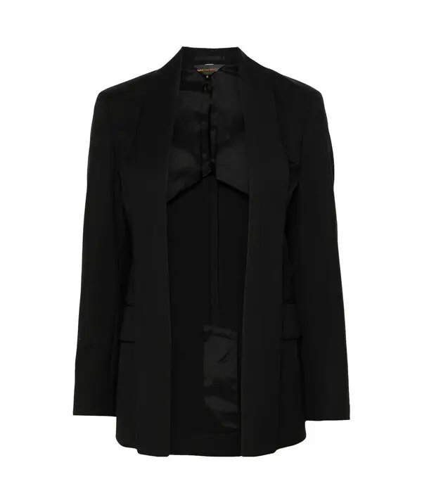 Comme Des Garçons Wool Shawl-lapels Blazer
