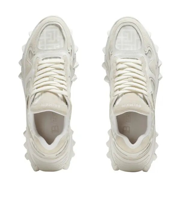 Balmain B-east Monogrammed Trainers