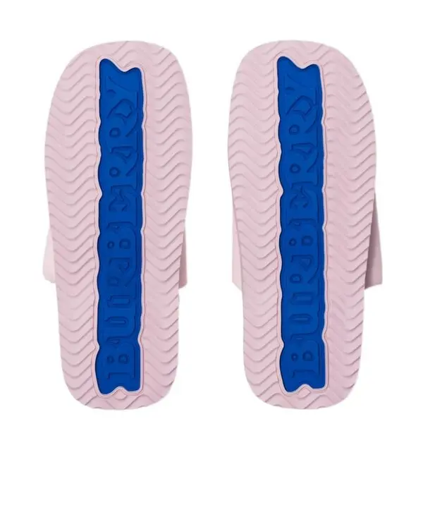 Burberry Ekd-debossed Leather Slides