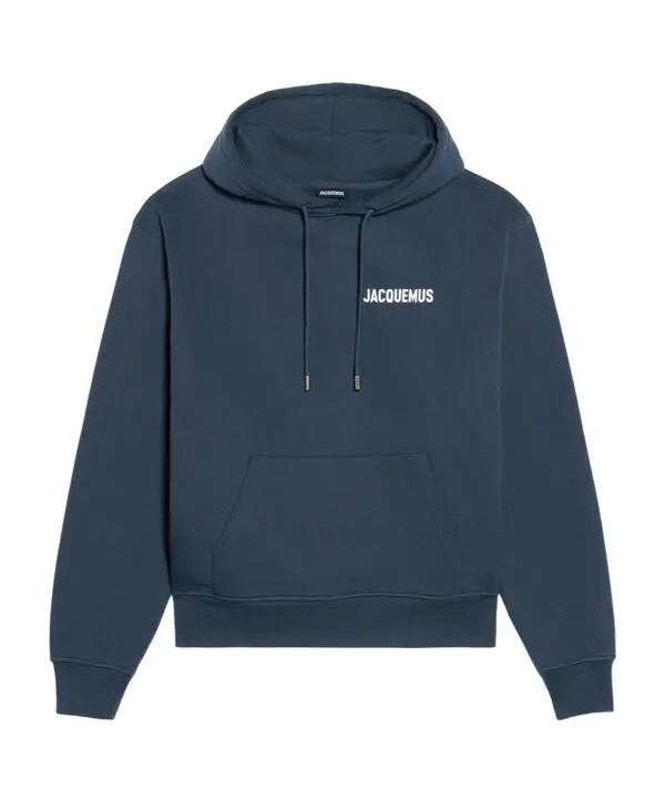 Jacquemus Hooded Sweatshirt - Deep Navy Blue