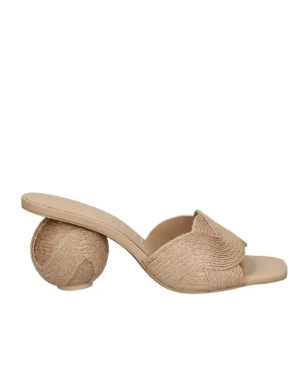 Cult Gaia Noor Sandals - Nude