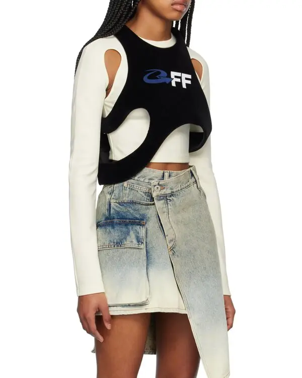 Off-White Exact Opposite Cotton Vest