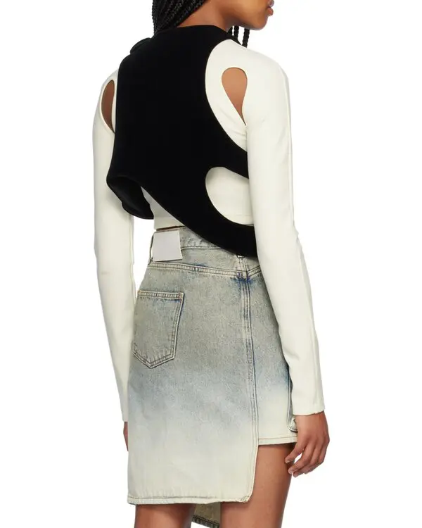 Off-White Exact Opposite Cotton Vest