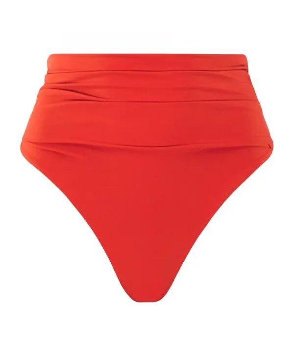 Jacquemus High-wasited Gathered Bikini Bottoms
