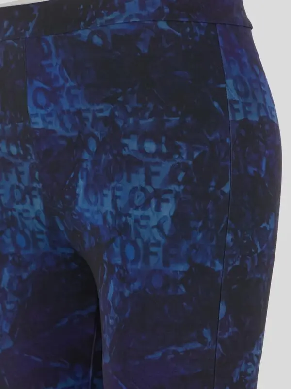 Off-White All-over Patterned Flared Trousers