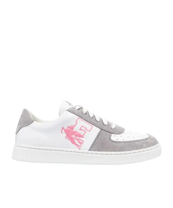 Etro Pegaso Leather Sneakers