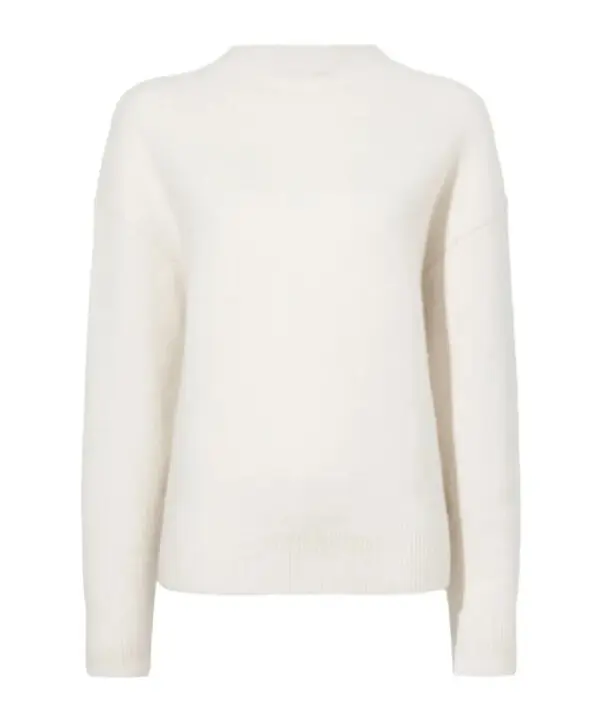 Proenza Schouler Bria Cashmere Blend Sweater - White