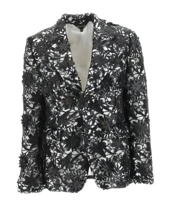 Comme Des Garçons Single-breasted Tailored Blazer