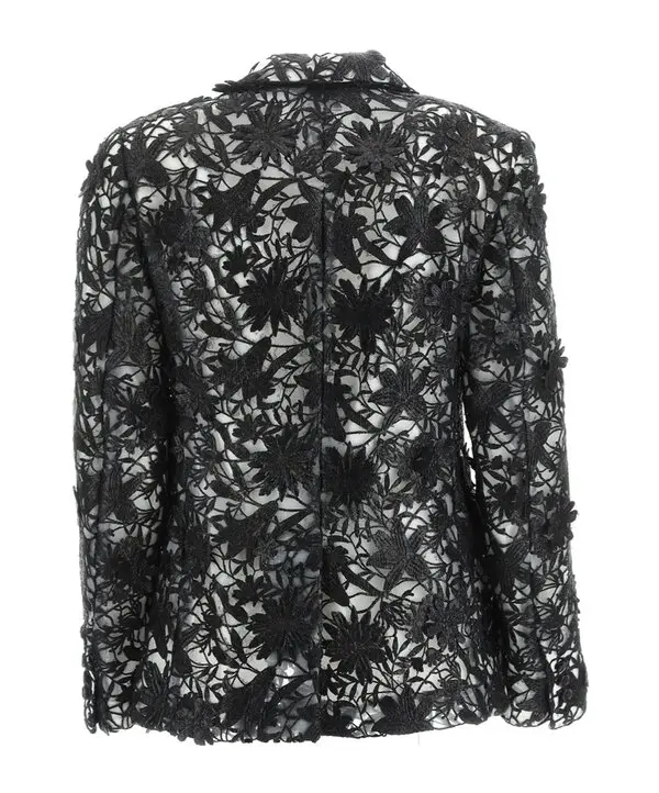 Comme Des Garçons Single-breasted Tailored Blazer