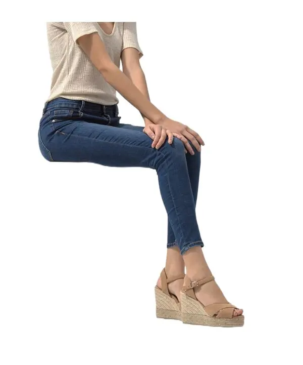 CastaÑer Blaudell Suede-effect Wedge Espadrilles - Tostado