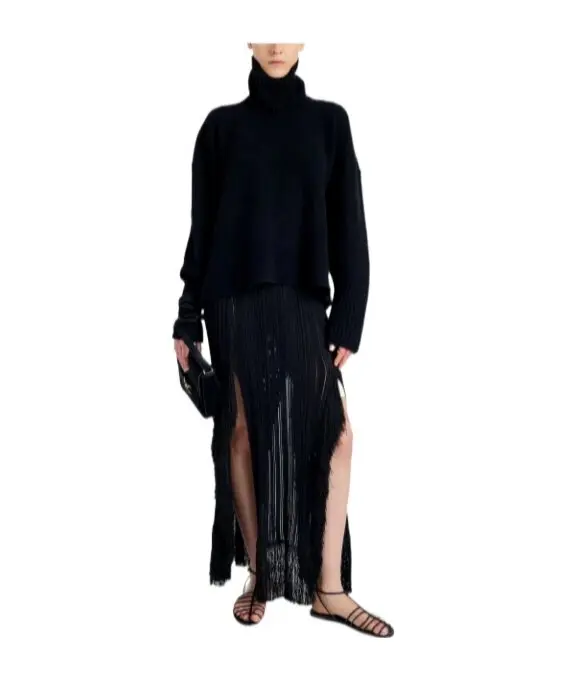 Proenza Schouler Alaina Ribbed Knit Midi Skirt