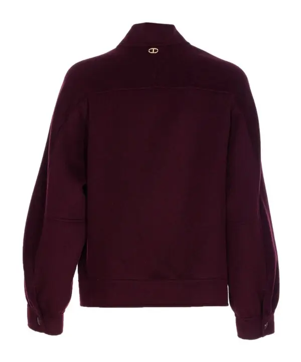 TWINSET Doubled Bomber Jacket