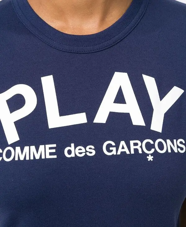 Play Comme Des Garcon Slim Fit Logo T-shirt
