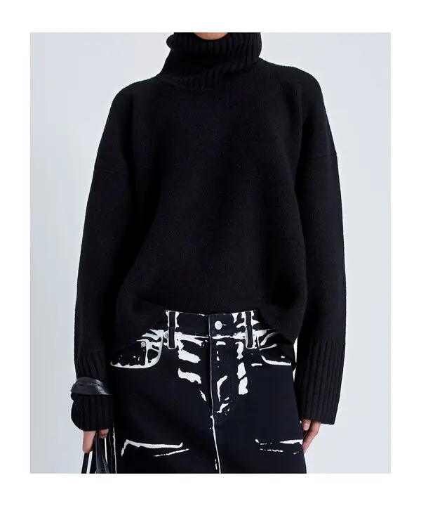 Proenza Schouler Lofty Eco Cashmere Sandra Turtleneck Sweater