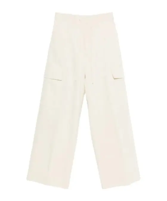 P.a.r.o.s.h Cargo-pocket Trousers - White