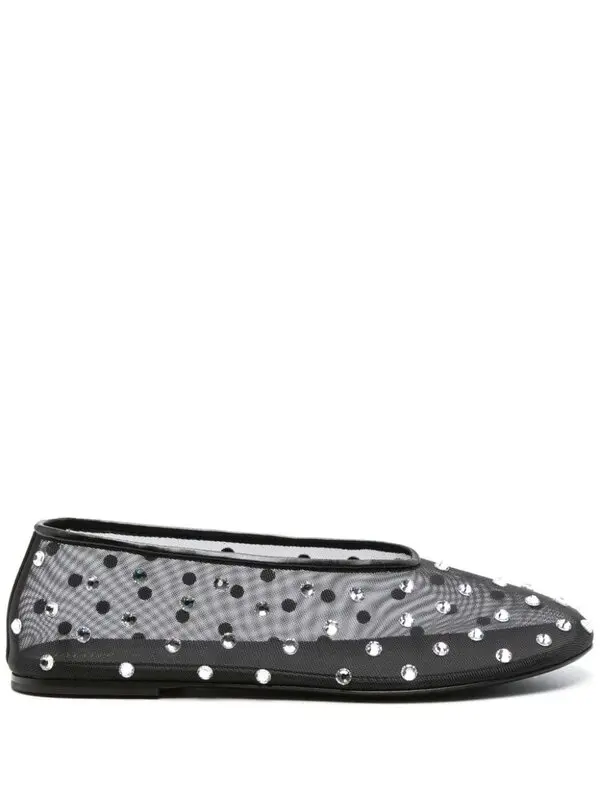 Khaite The Marcy Embellished Ballet Flats