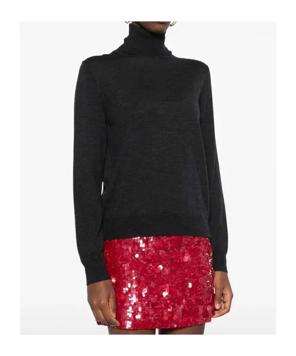 P.a.r.o.s.h Turtleneck Fine Knit Pullover