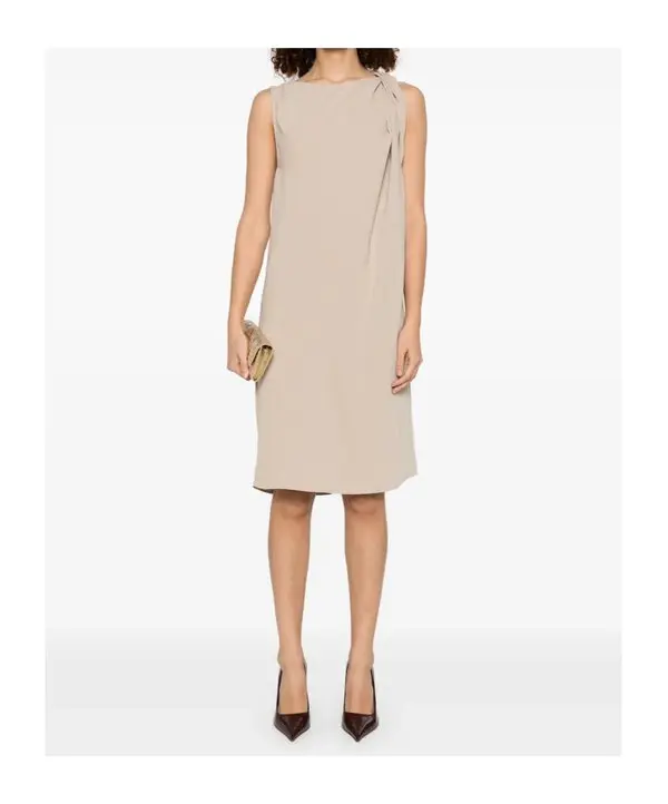 P.a.r.o.s.h Spiral Pleated Dress