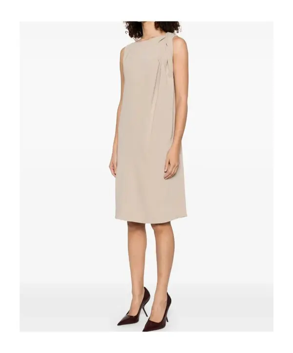 P.a.r.o.s.h Spiral Pleated Dress