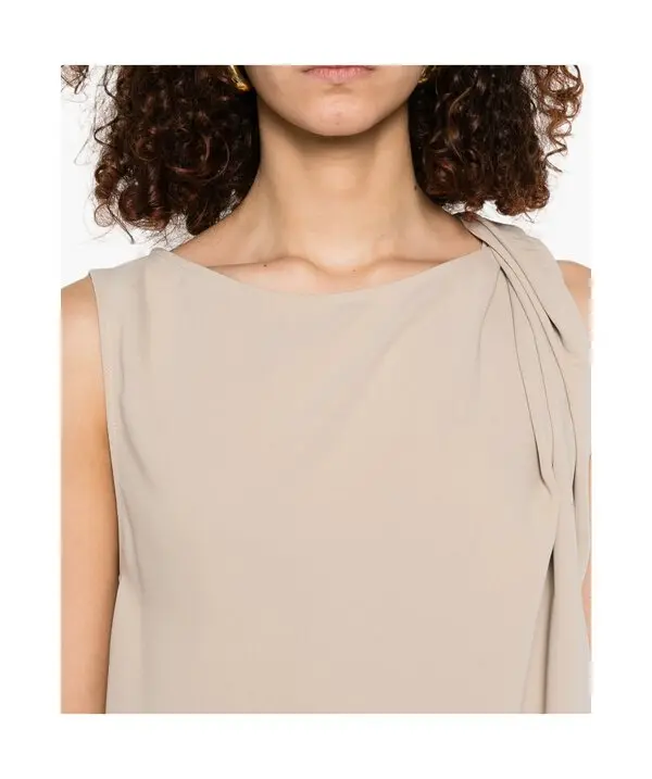 P.a.r.o.s.h Spiral Pleated Dress